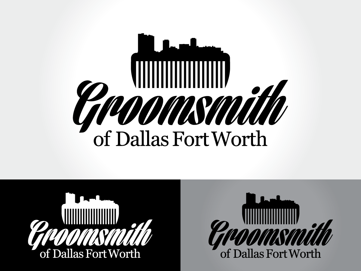 Bold, Professional, Barber Logo Design for Groomsmith of DFW by joey ...