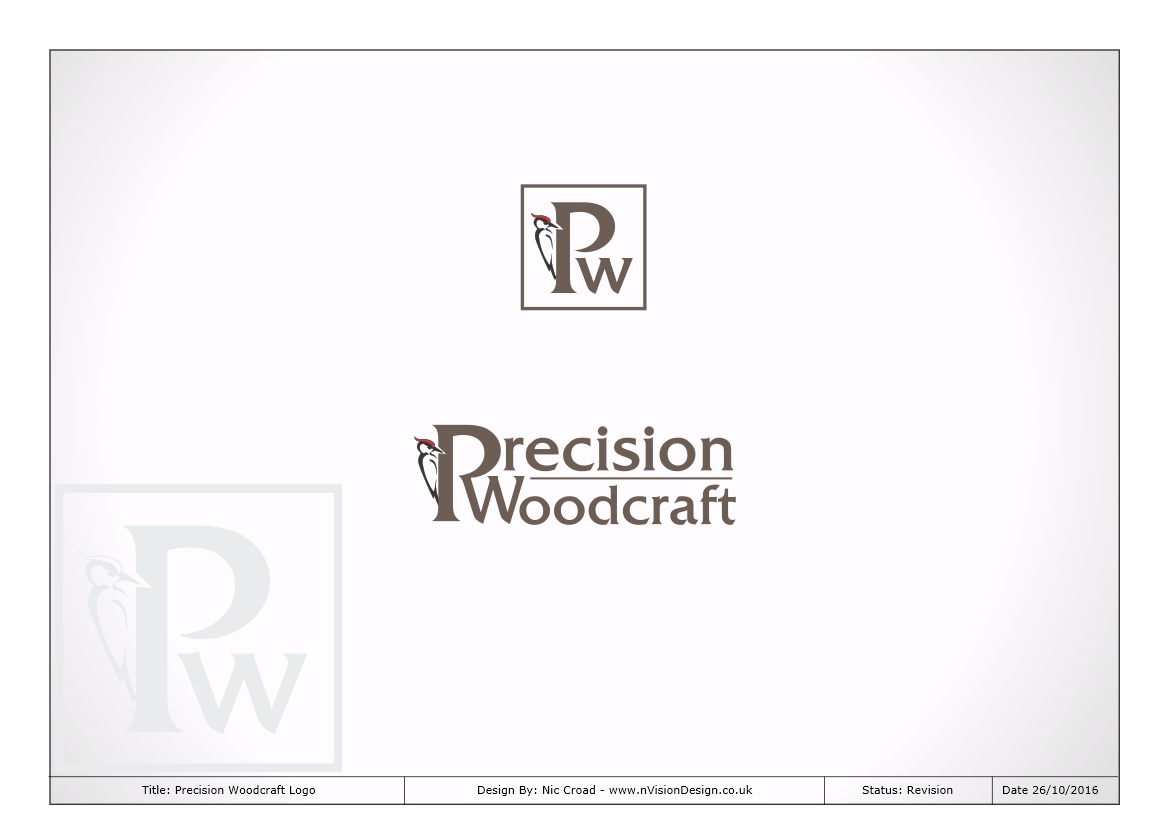 Upmarket, Professional, It Company Logo Design for Precision Woodcraft ...