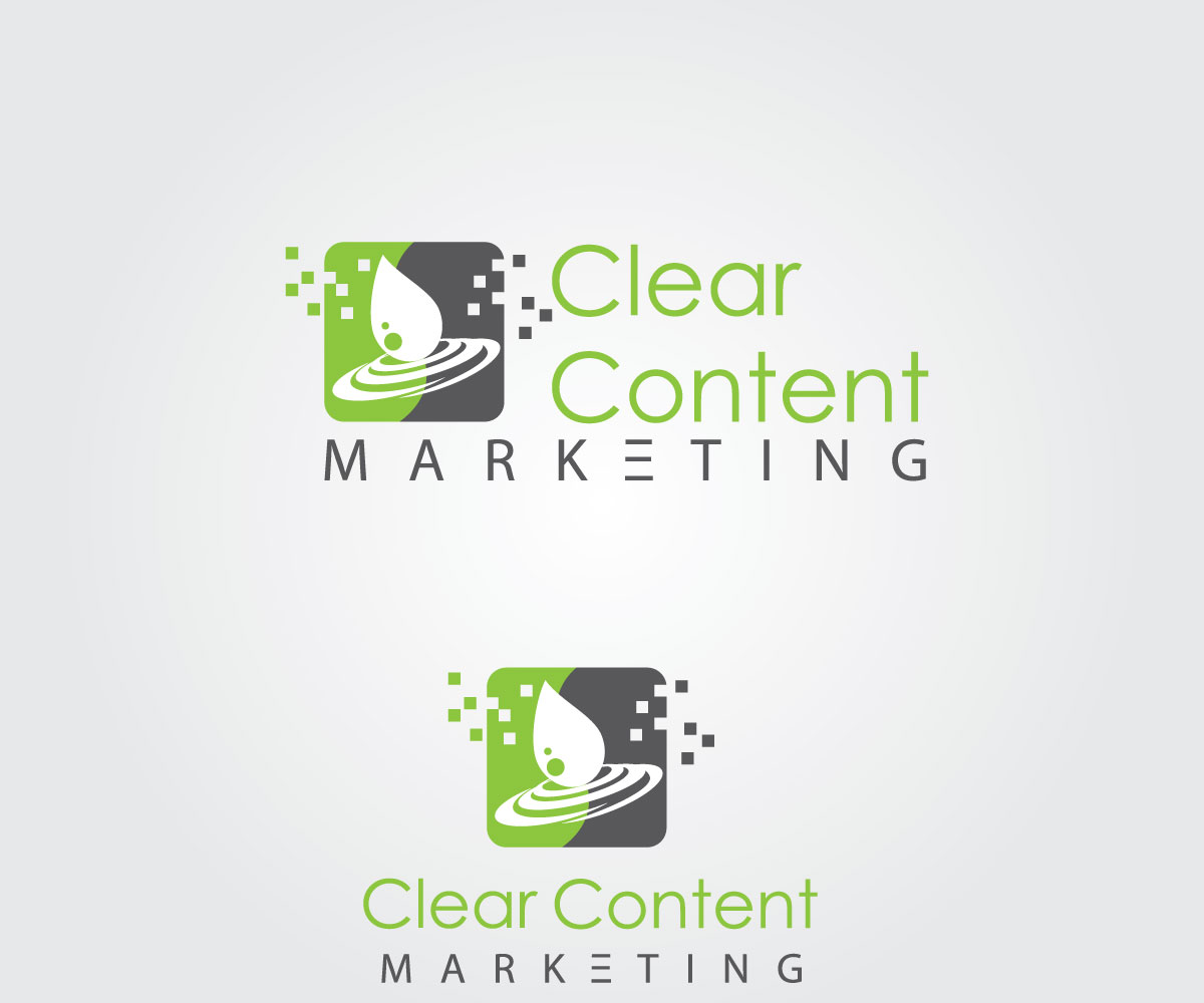Serious, Modern, Marketing Logo Design for Clear Content Marketing by ...
