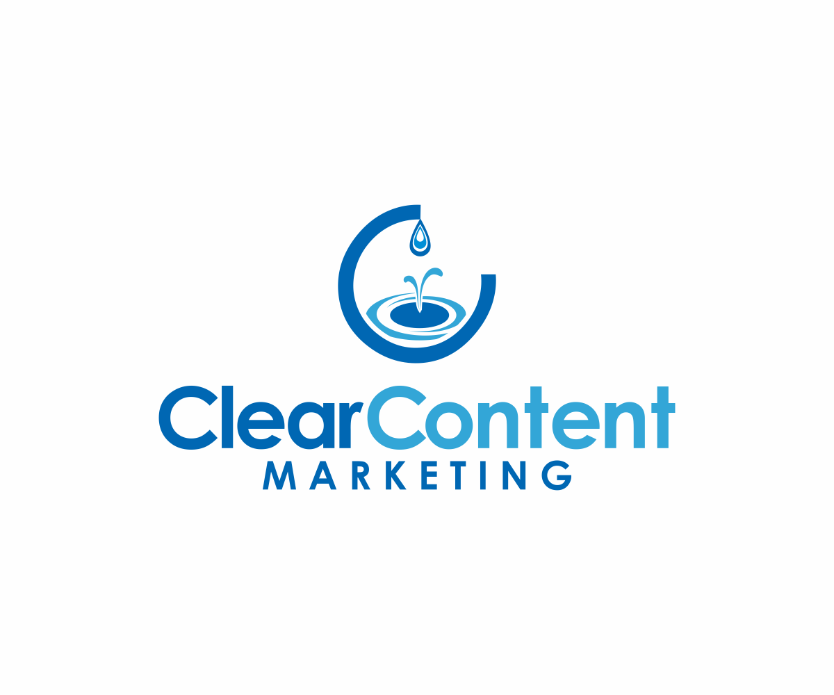 Serious, Modern, Marketing Logo Design for Clear Content Marketing by ...