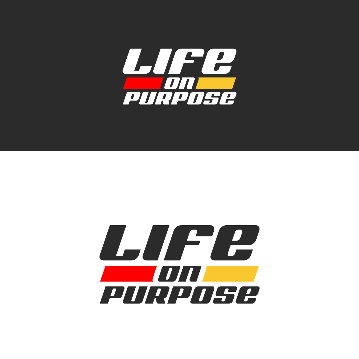 Colorful, Upmarket, Business Logo Design for Life on Purpose by Fanol ...