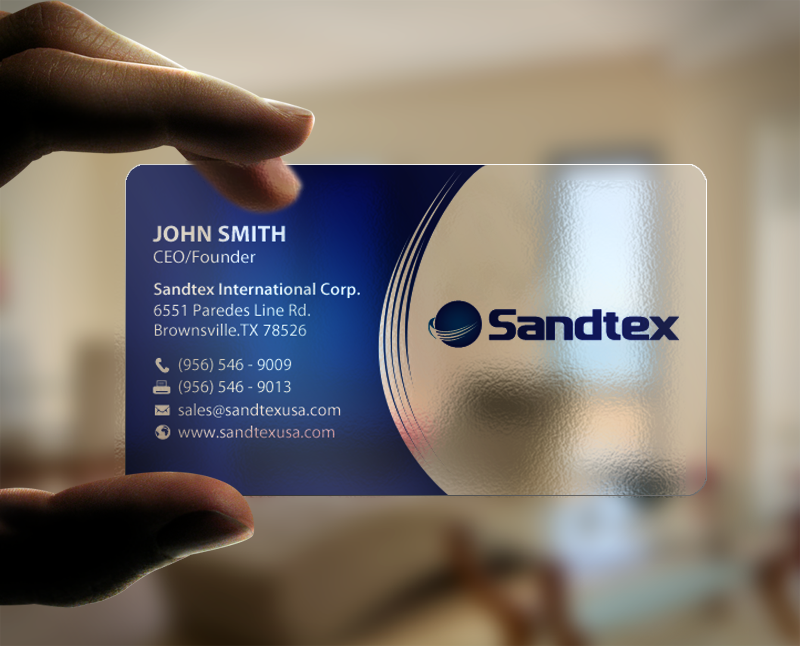 Upmarket, Serious, Industrial Business Card Design for a Company by ...