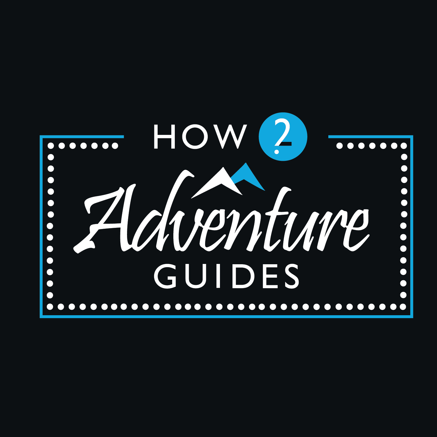 Modern, Personable, It Company Logo Design for How2 Adventure Guides by ...