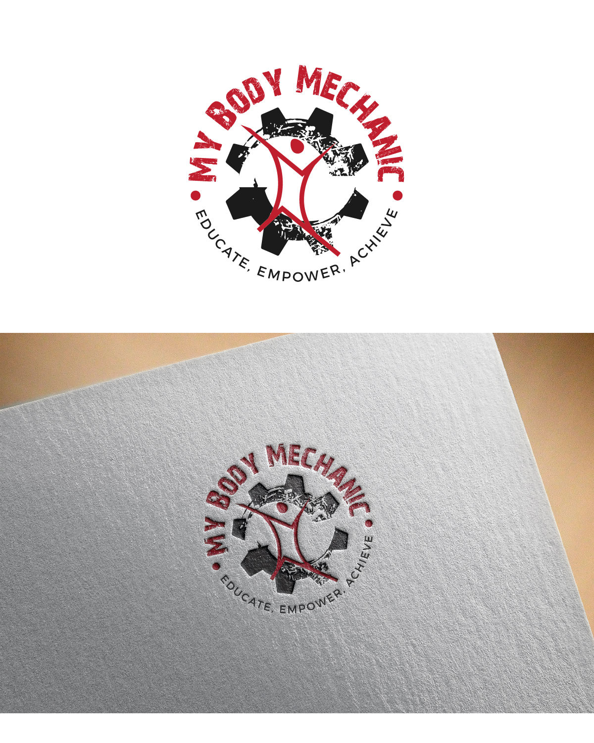 Bold, Modern, Fitness Logo Design for My Body Mechanic / The Body ...