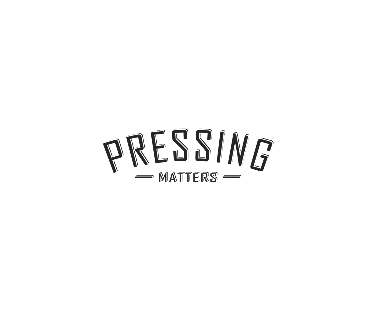 Upmarket, Bold, Business Logo Design for Pressing Matters by NaviRahul ...