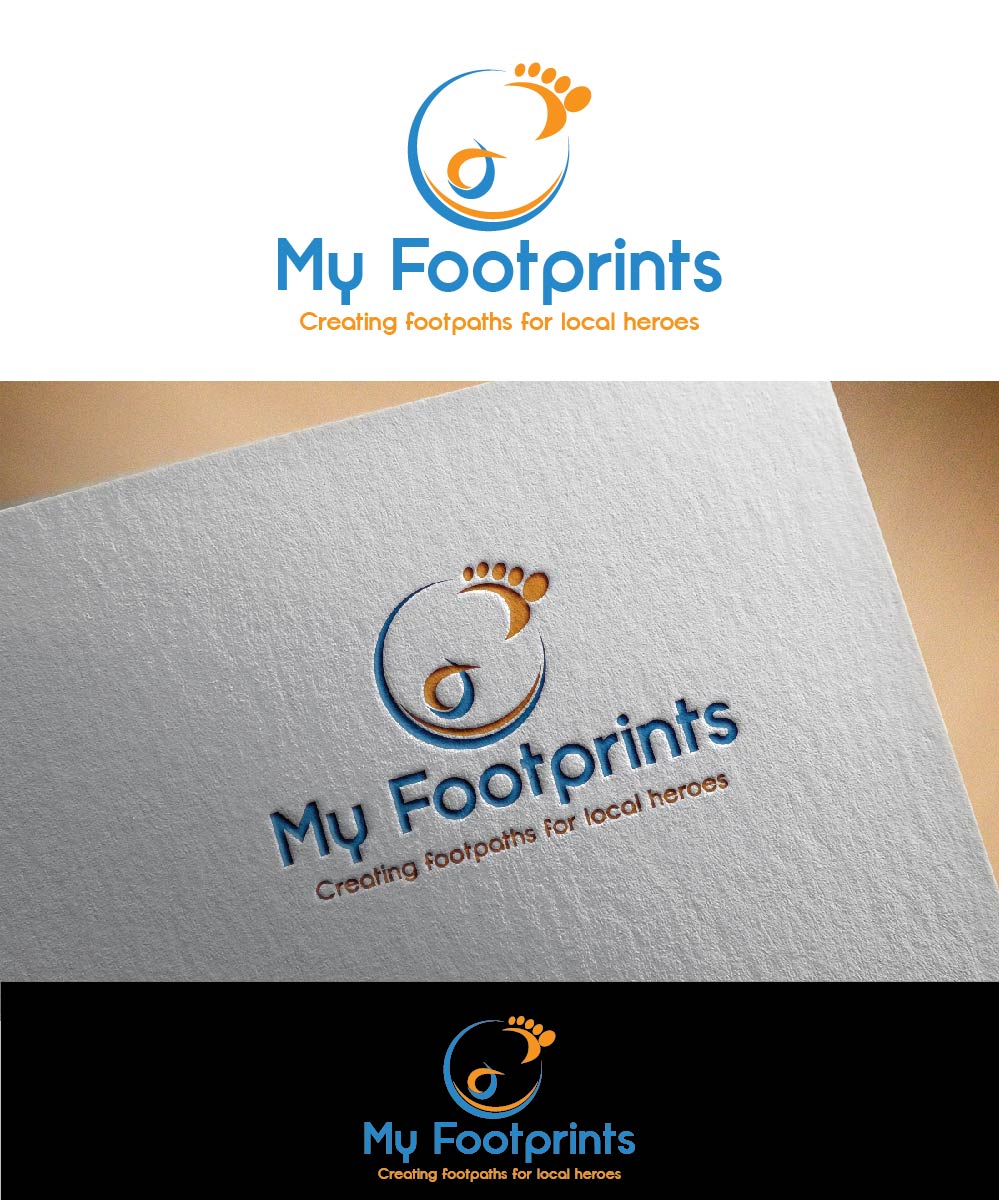 Modern, Playful, Retail Logo Design for My Footprints by joliau ...