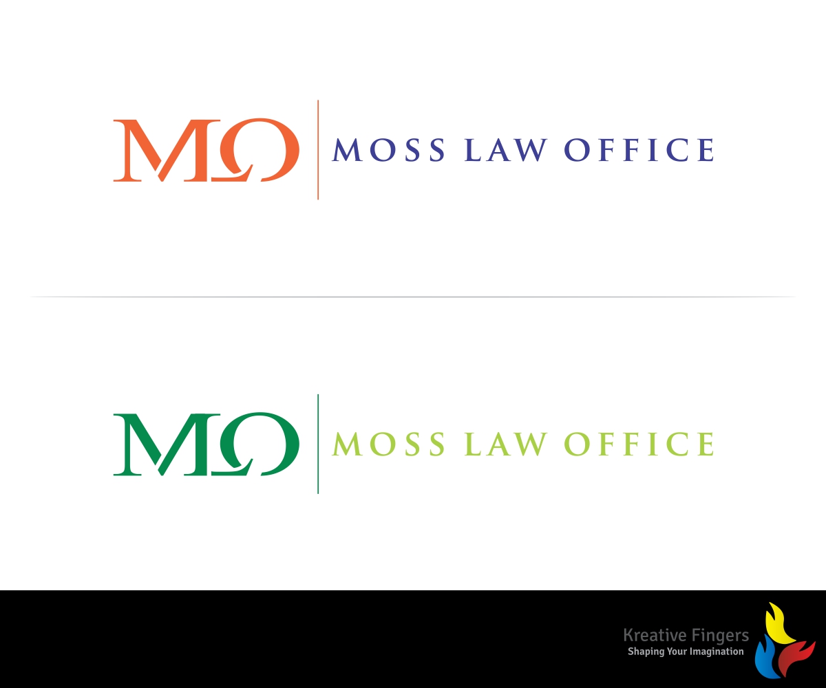 Masculine, Modern, Legal Logo Design for MLO Moss Law Office by ...
