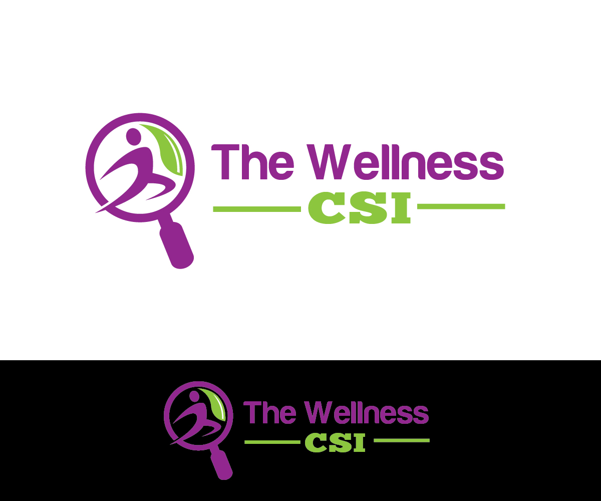 Modern, Upmarket, Health And Wellness Logo Design for The Wellness CSI ...
