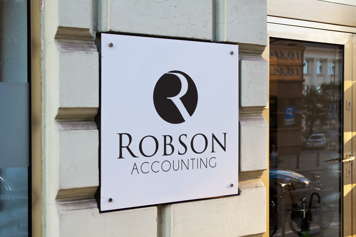 Bold, Modern, Accounting Logo Design for Robson accounting by nitexblue ...