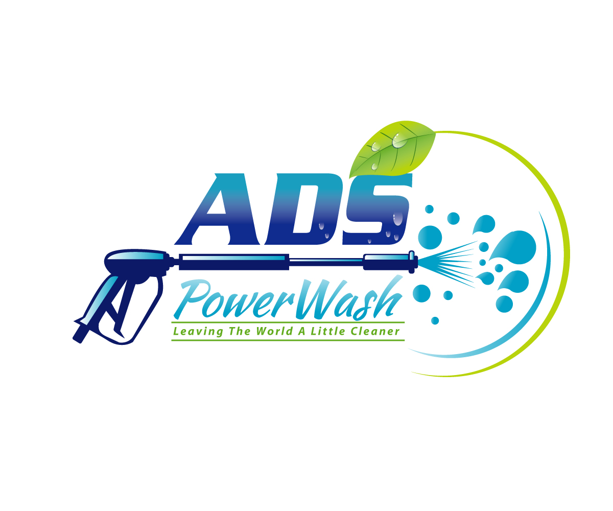 Modern, Bold, Pressure Cleaning Logo Design for ADS PowerWash by Jay ...