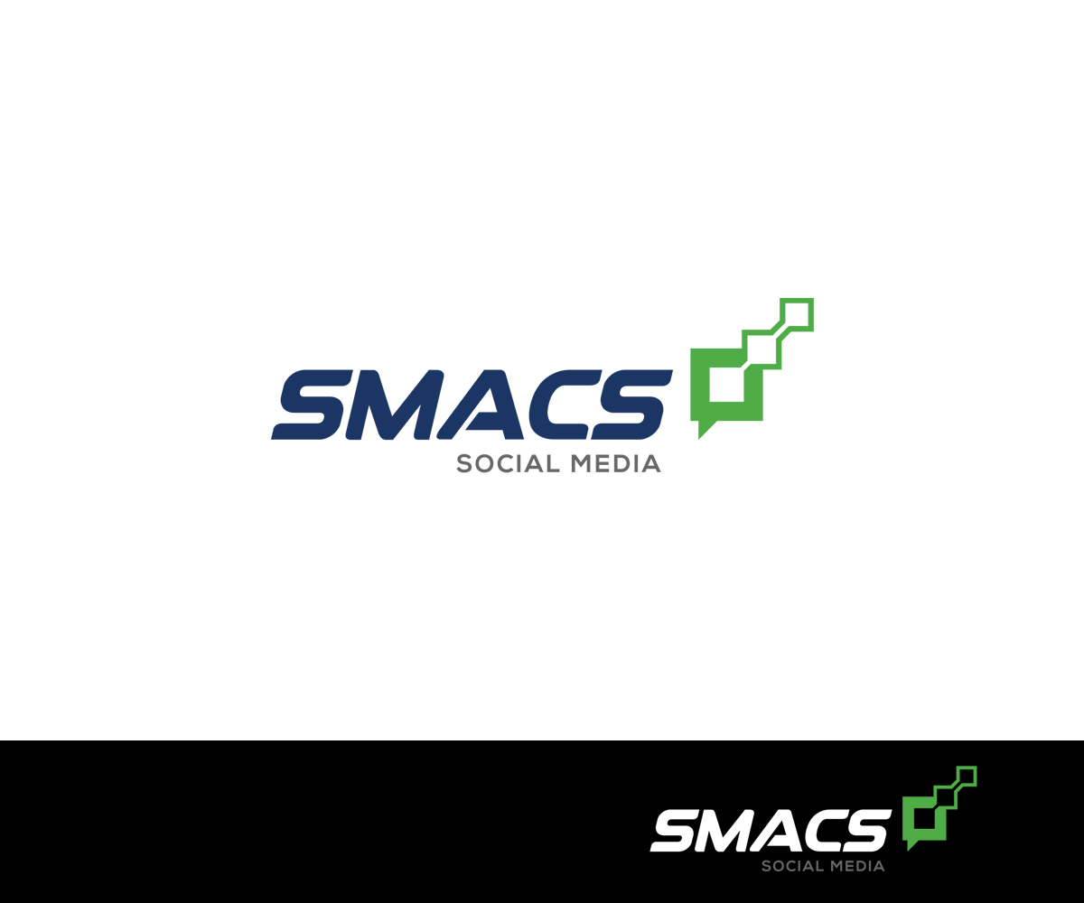 Modern, Serious, Digital Logo Design for SMACS Social Media by Gridline ...