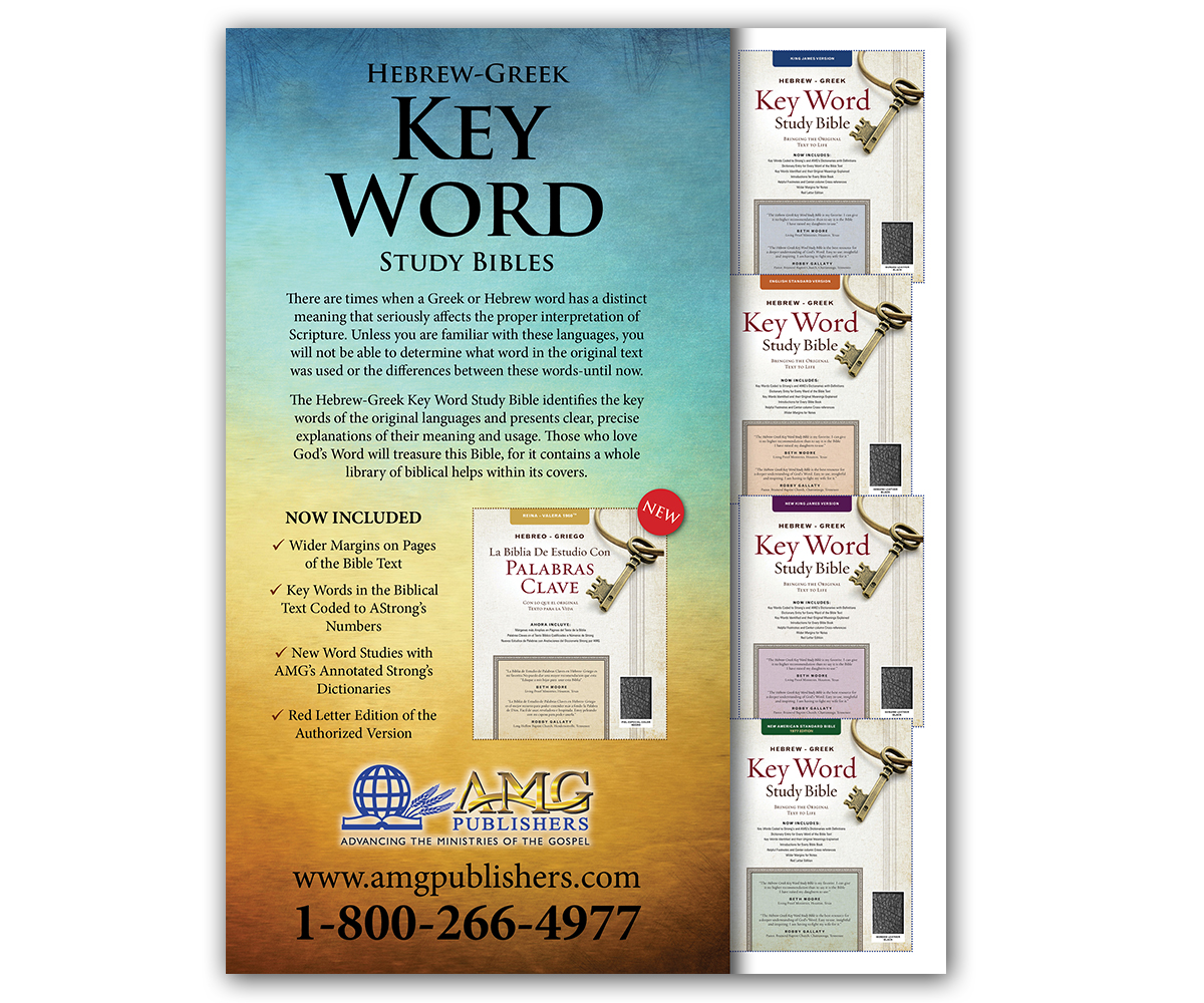 Serious, Bold, Book Publisher Advertisement Design for AMG Publishers ...