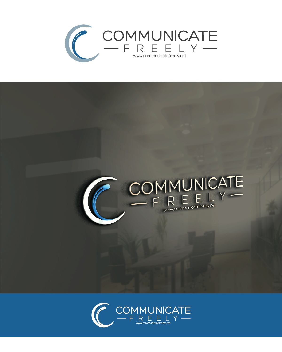 Bold, Serious, Internet Service Provider Logo Design for Communicate ...