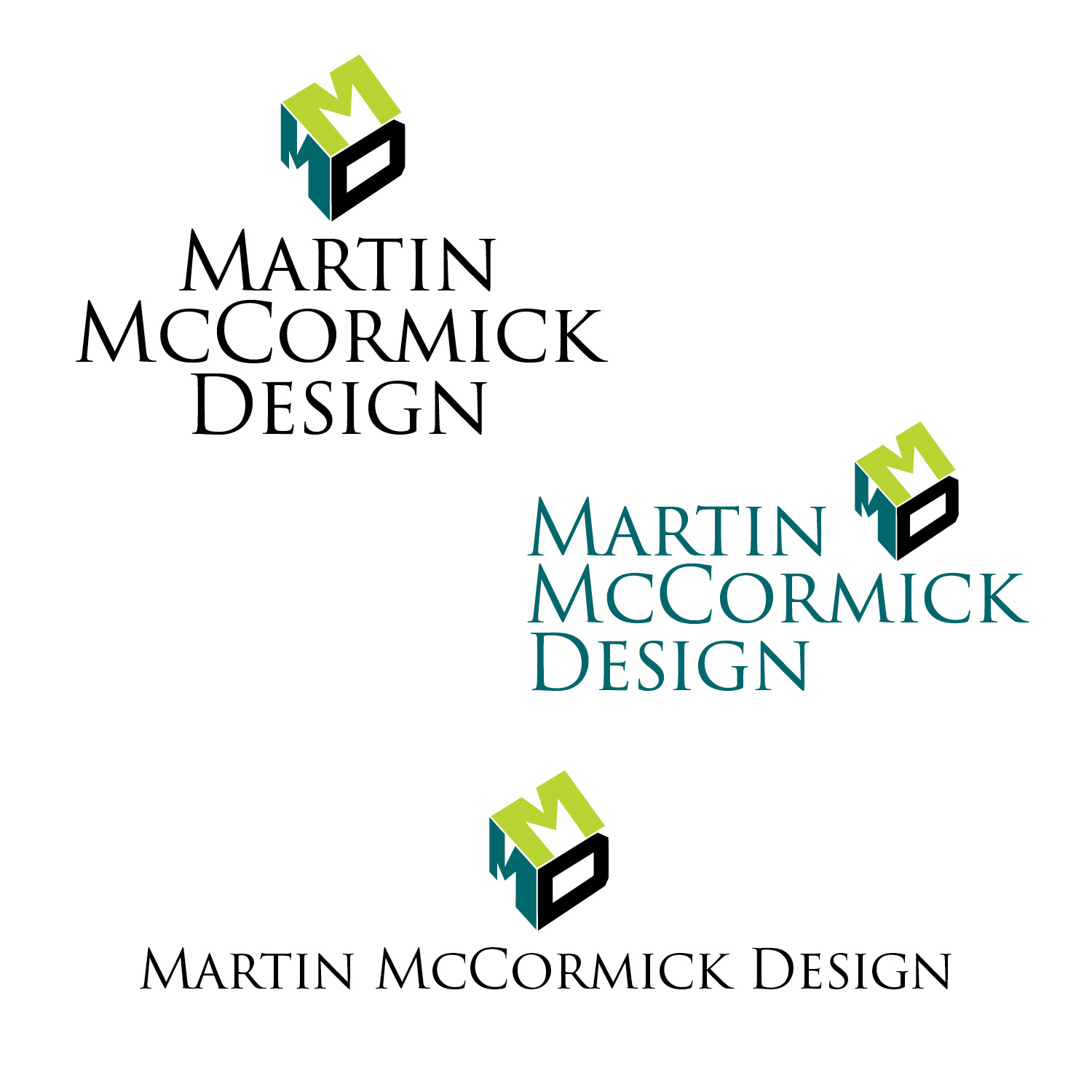 Modern, Bold, Hospitality Logo Design for Martin McCormick by ...