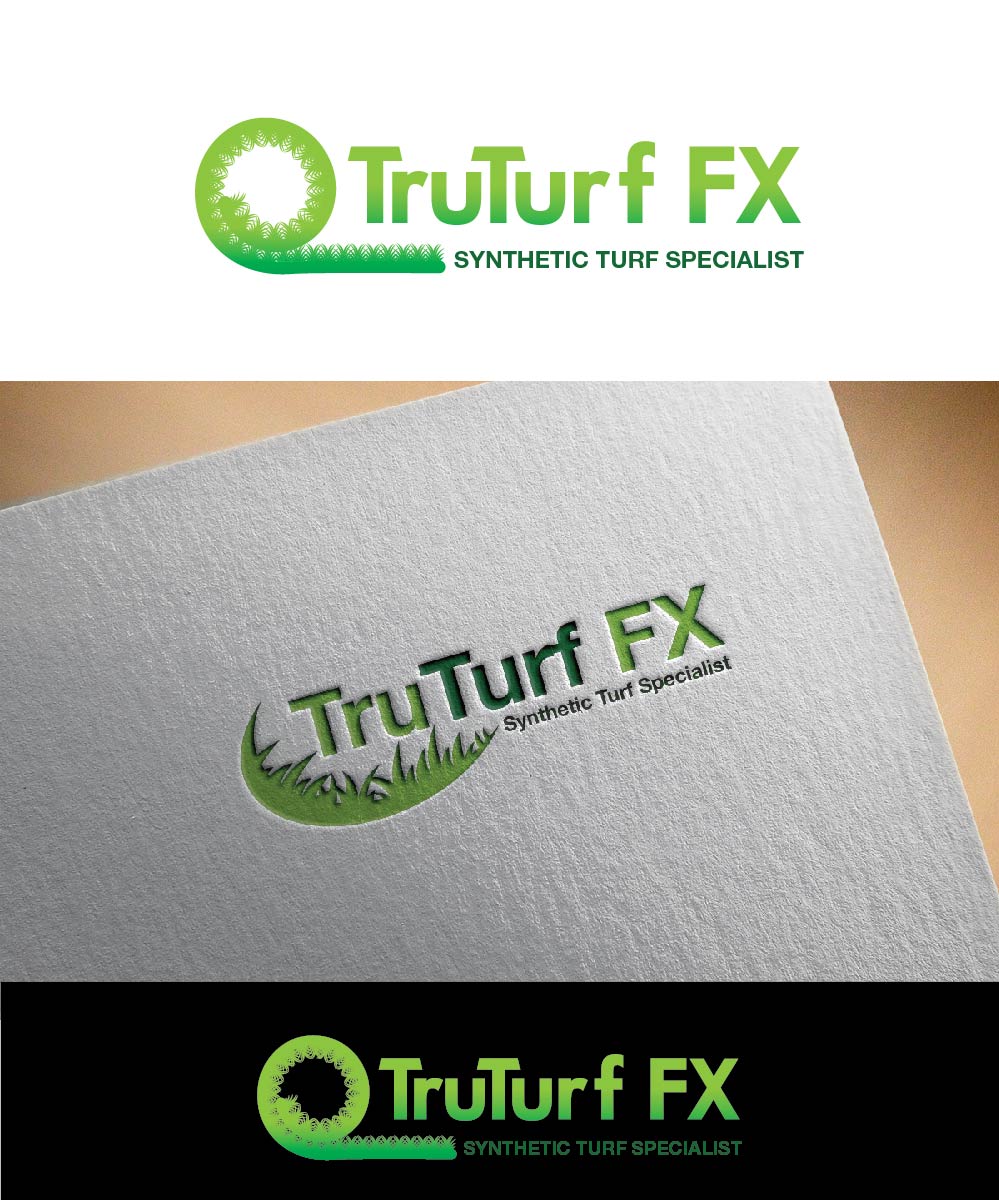 Upmarket, Modern, Trade Logo Design for TruTurf FX by joliau | Design ...