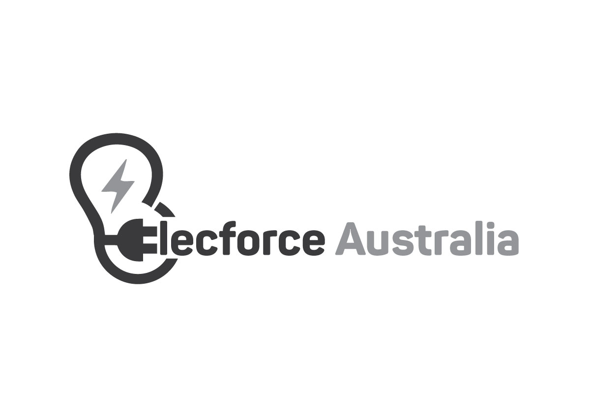 Masculine, Modern, Electrician Logo Design for Elecforce Australia by ...
