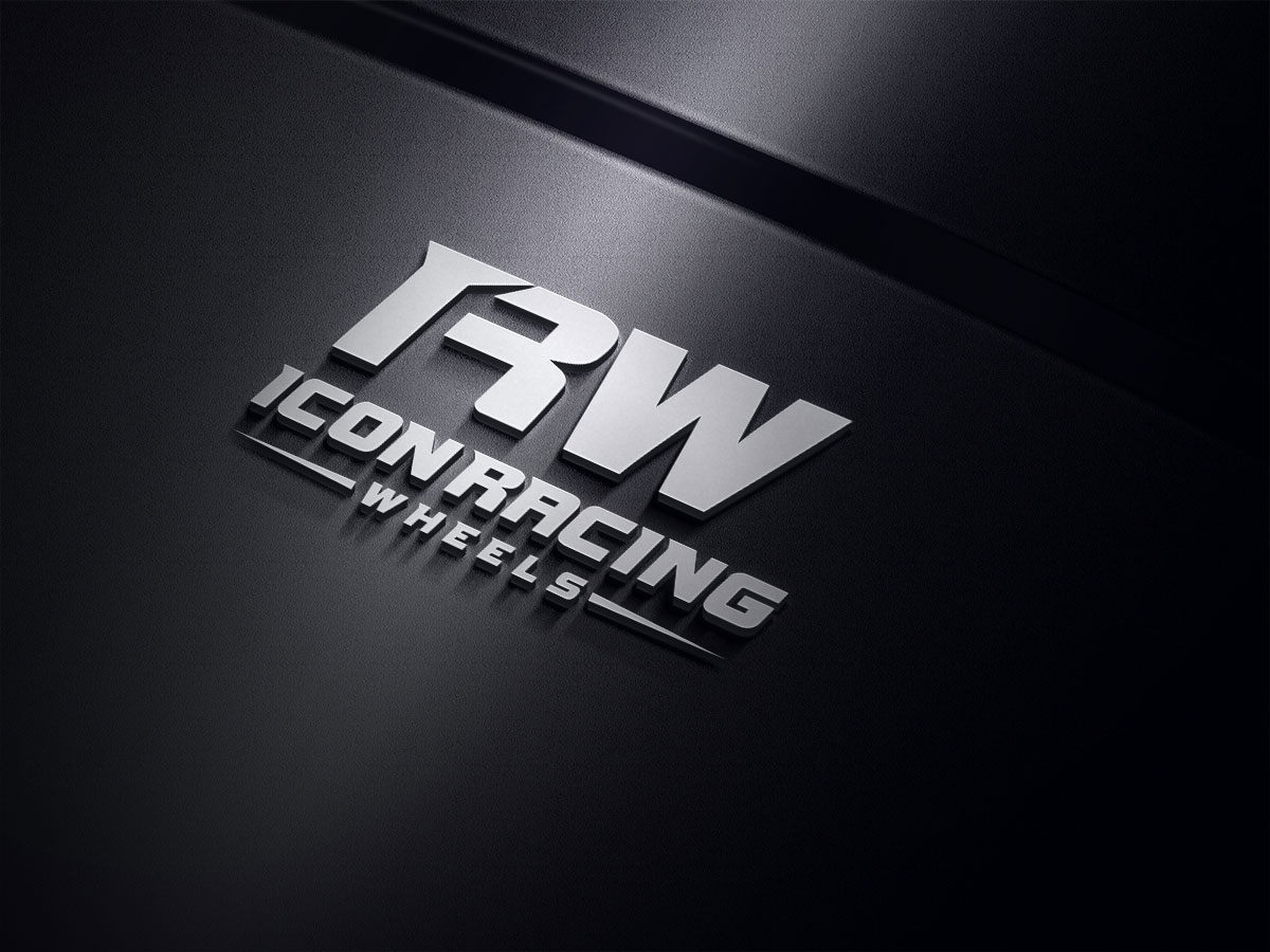 Masculine, Bold, Racing Logo Design for Icon Racing Wheels by Atec ...