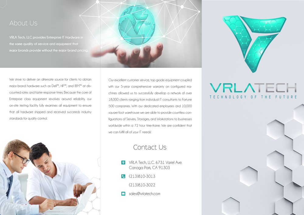 Serious, Modern, Information Technology Flyer Design for a Company by ...
