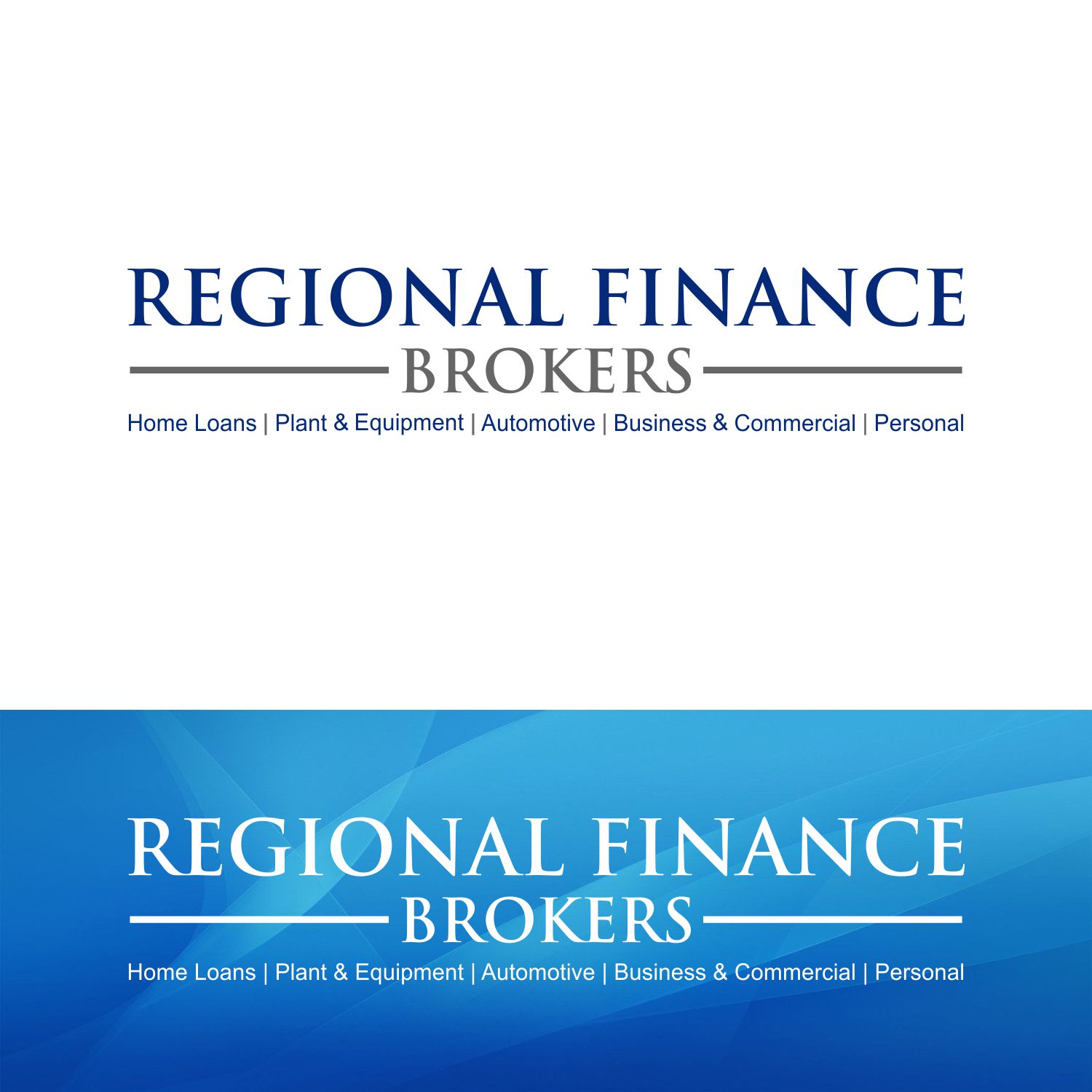 Modern, Professional, Finance Logo Design for Regional Finance Brokers ...