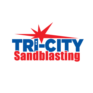Professional, Bold, Sandblasting Logo Design for Tri-City Sandblasting ...