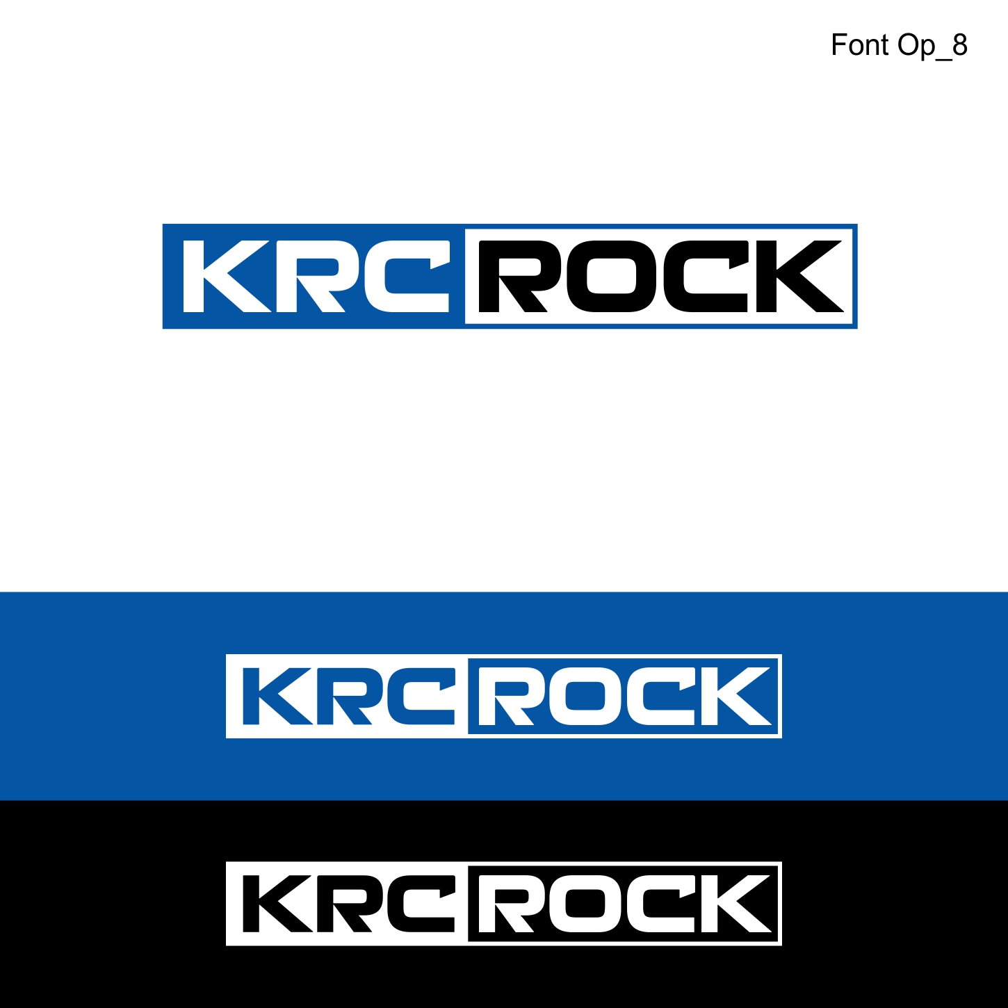 Playful, Bold Logo Design for KRC rock boulder stone by Jenny | Design ...