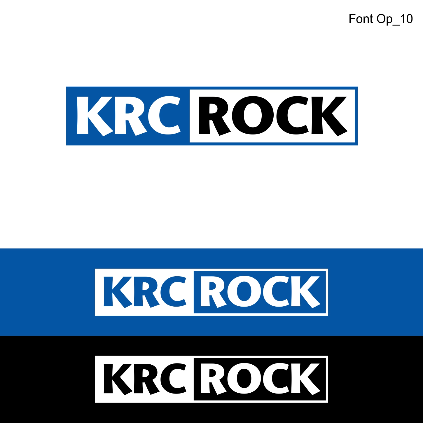Playful, Bold Logo Design for KRC rock boulder stone by Jenny | Design ...
