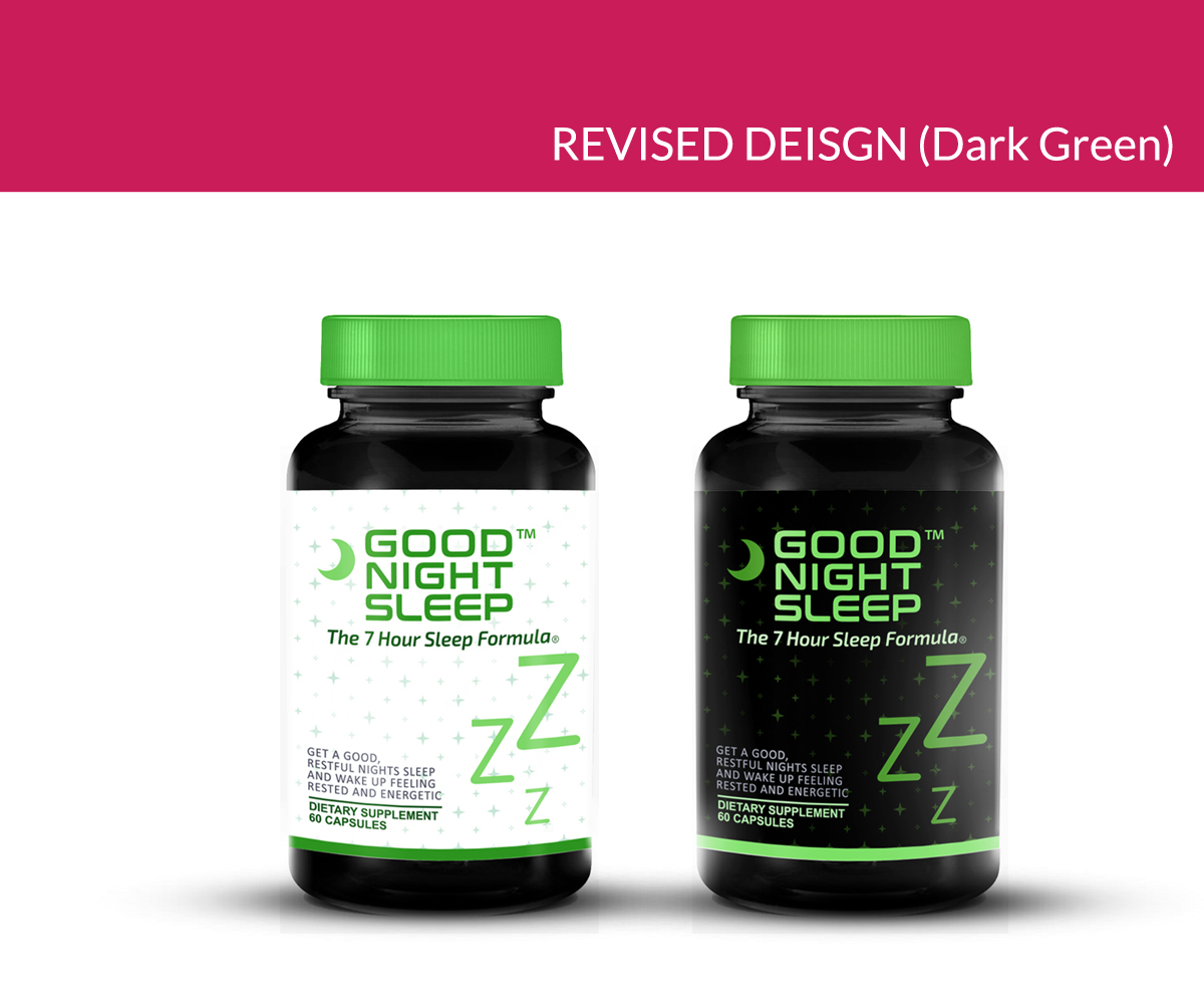 Label Design for Good night sleep by MDesigns ™ | Design #12936407