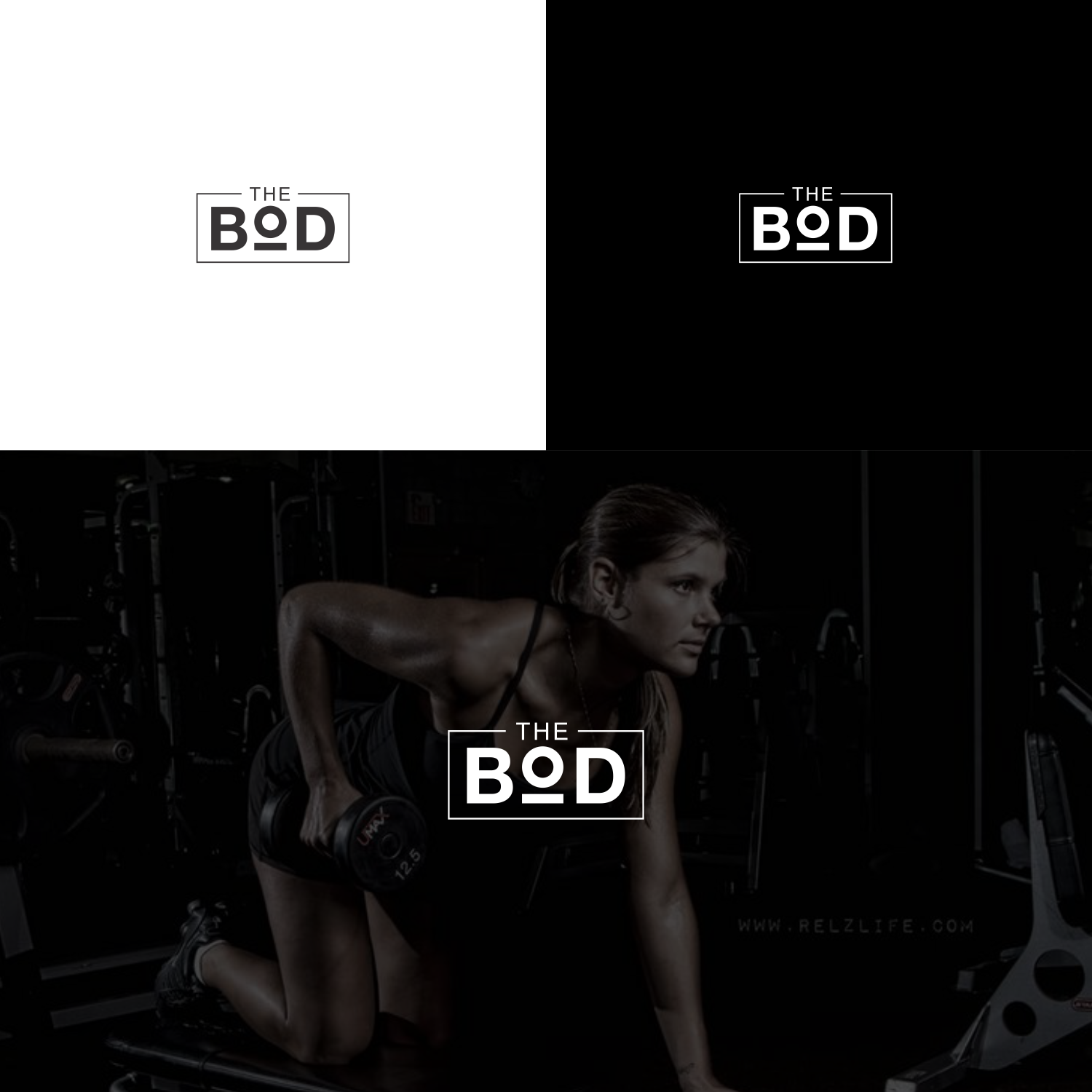 Bold, Playful, Fitness Logo Design for The Bod by Spaceshit | Design ...