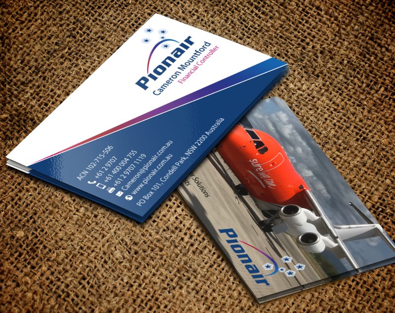 Elegant, Playful, Airlines Business Card Design for a Company by ...