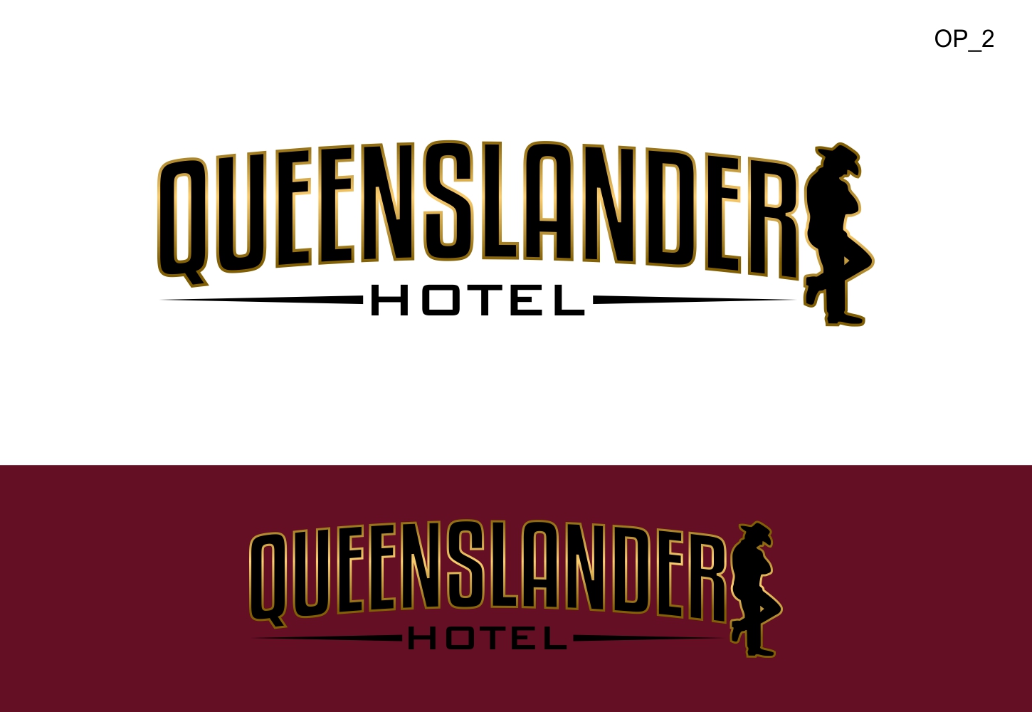 Serious, Masculine Logo Design for Queenslander Hotel by Jenny | Design ...