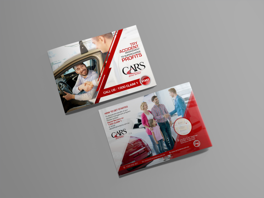 Upmarket, Bold, Car Dealer Flyer Design for a Company by ESolz ...