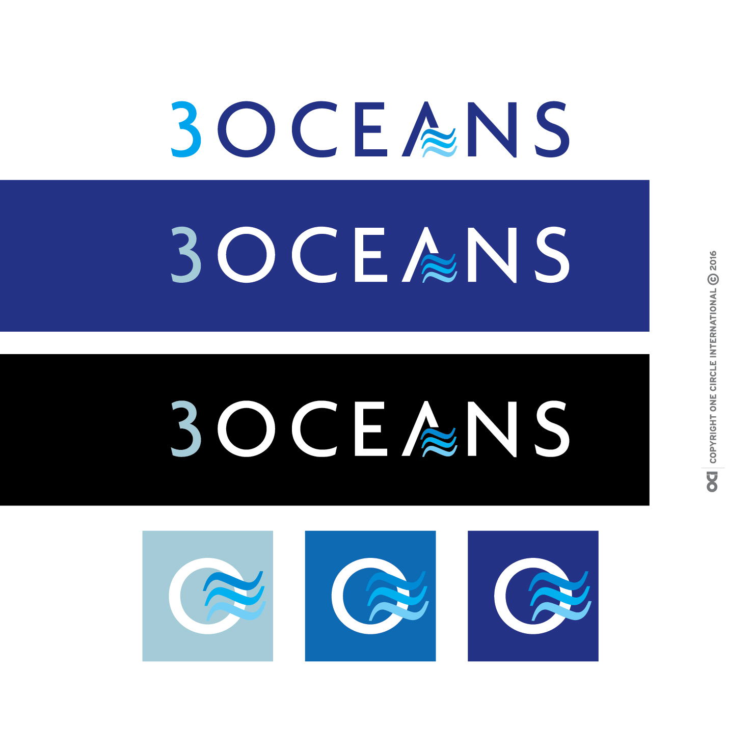 Elegant, Playful, Property Logo Design for 3 oceans / 3 oceans property ...