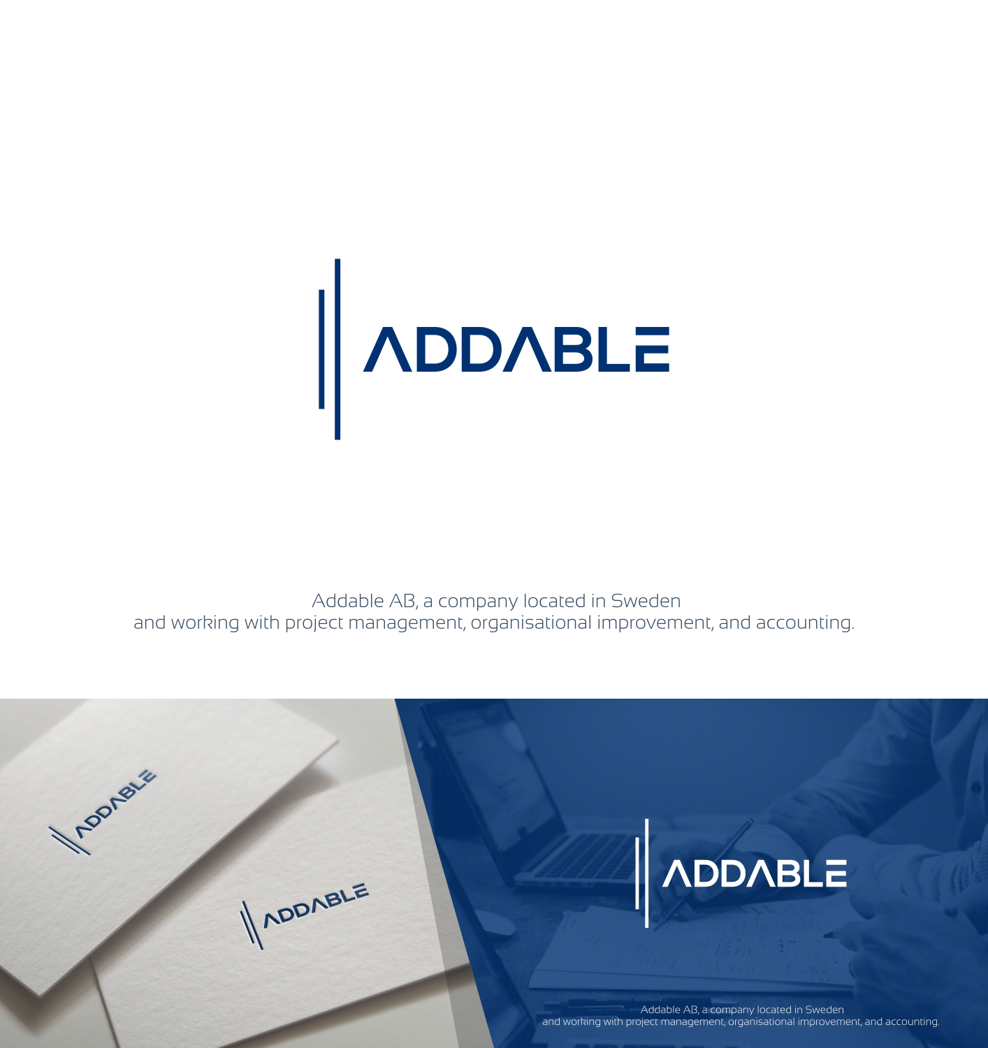 Serious, Modern, Accounting Logo Design for ADDABLE by Optimistic ...