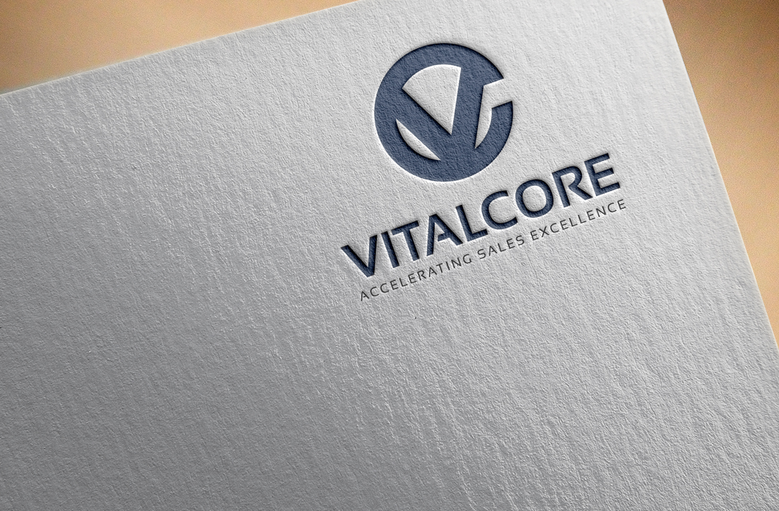 Bold, Serious, Business Consultant Logo Design for Vital Core ...