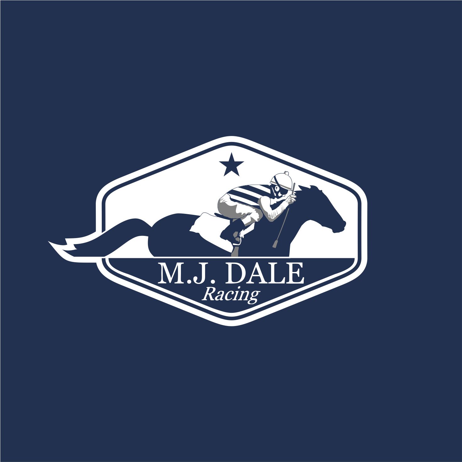 Professional, Bold, Racing Logo Design for M J Dale Racing (as shown ...