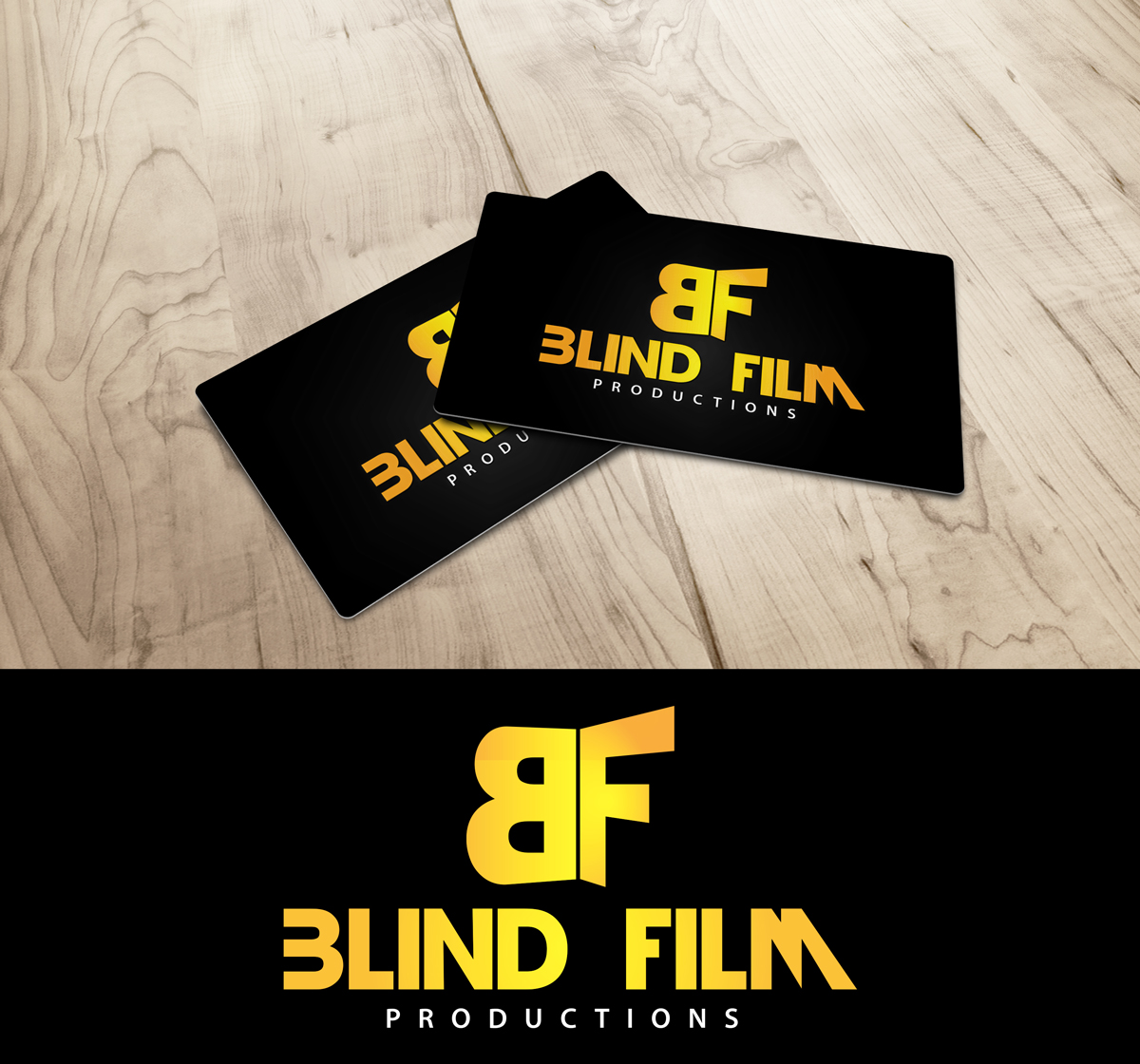 Bold, Playful, Film Production Logo Design for Blind Film Productions ...