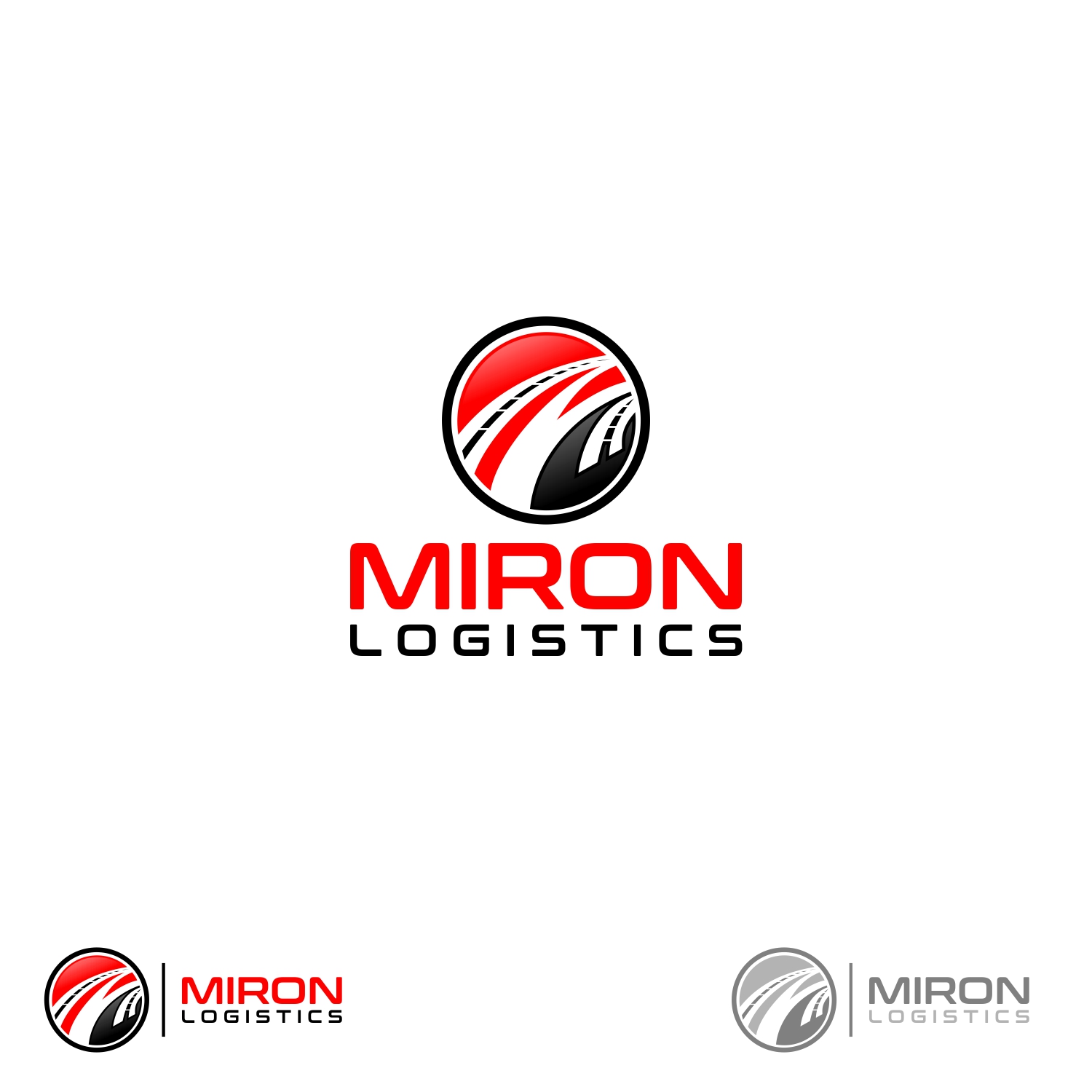 Masculine, Bold, Logistics Logo Design for Miron Logistics by Well ...