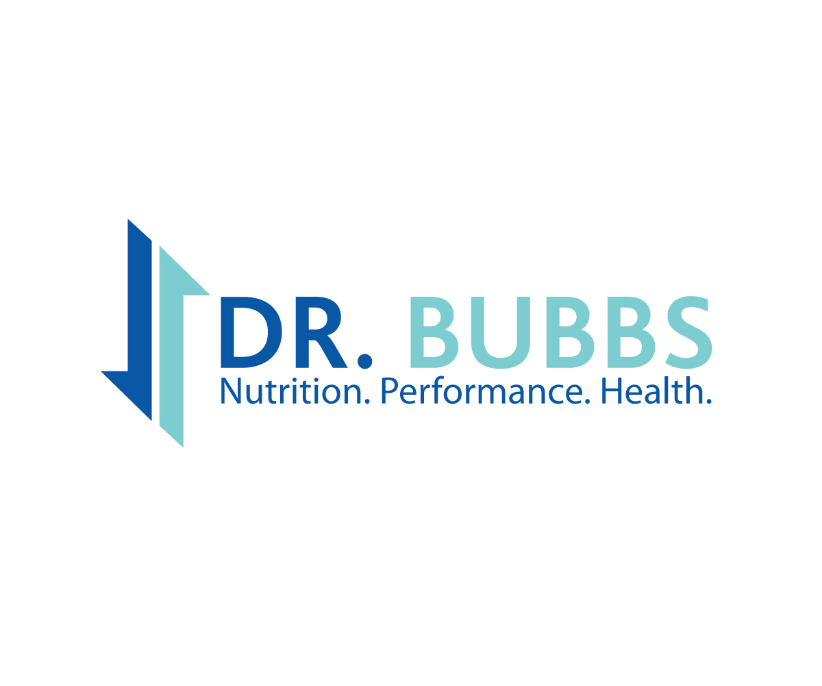 Serious, Professional, Nutrition Logo Design for DR BUBBS (top line ...