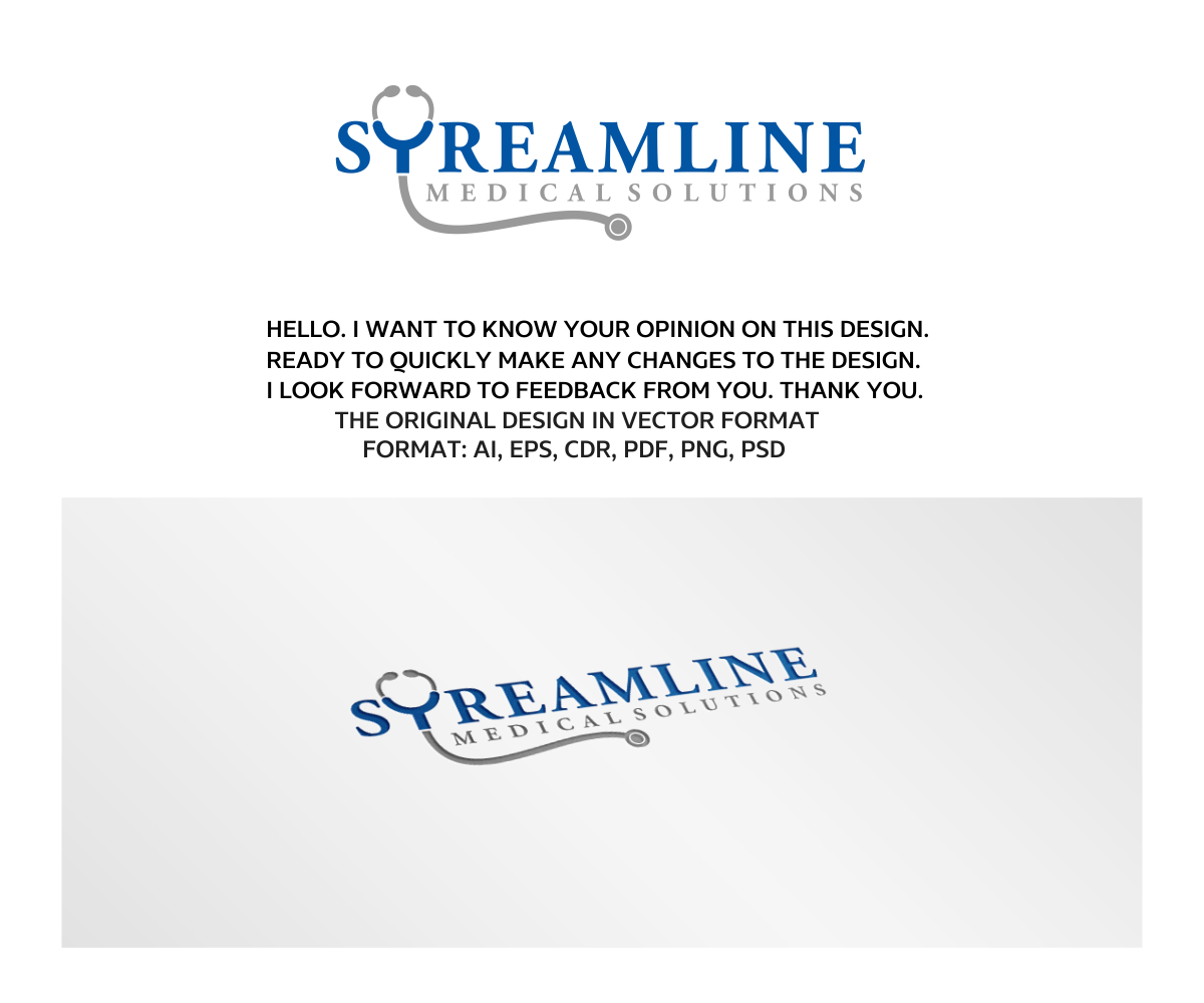 Modern, Elegant, Medical Logo Design for STREAMLINE MEDICAL SOLUTIONS ...
