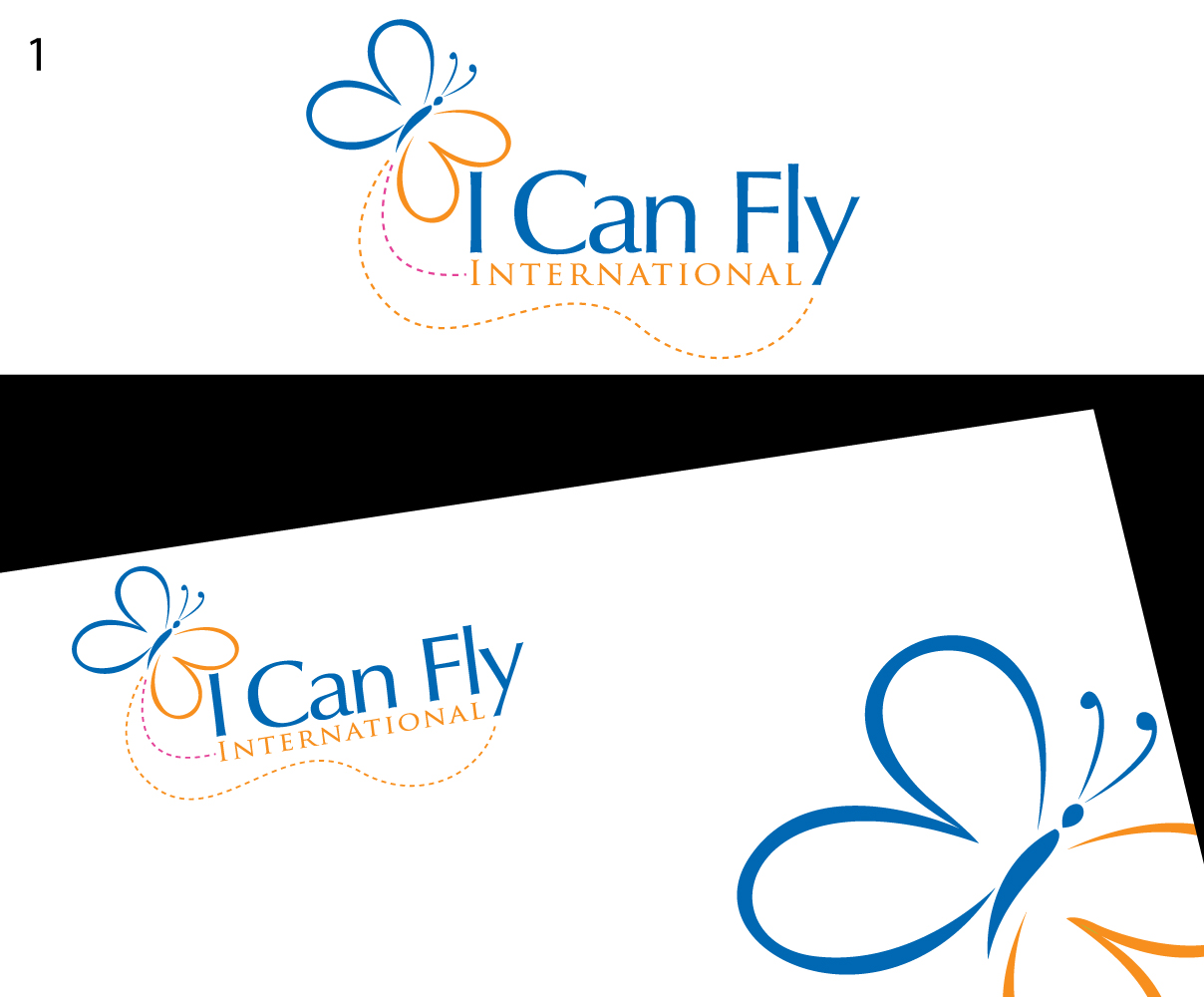 Serious, Masculine, Non-Profit Logo Design for I Can Fly International ...