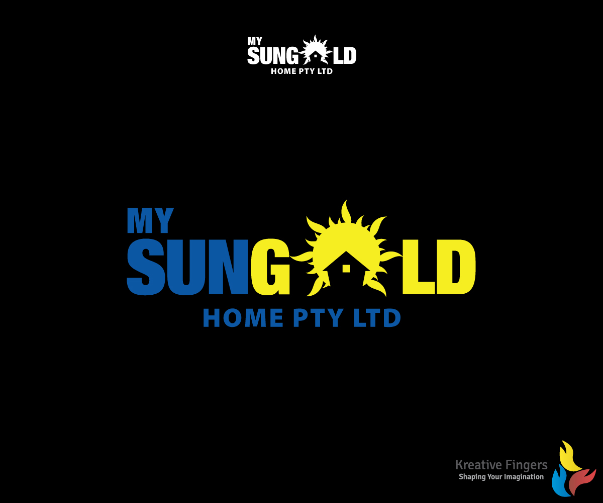 Modern, Professional, Home Builder Logo Design for My Sungold Home PTY ...