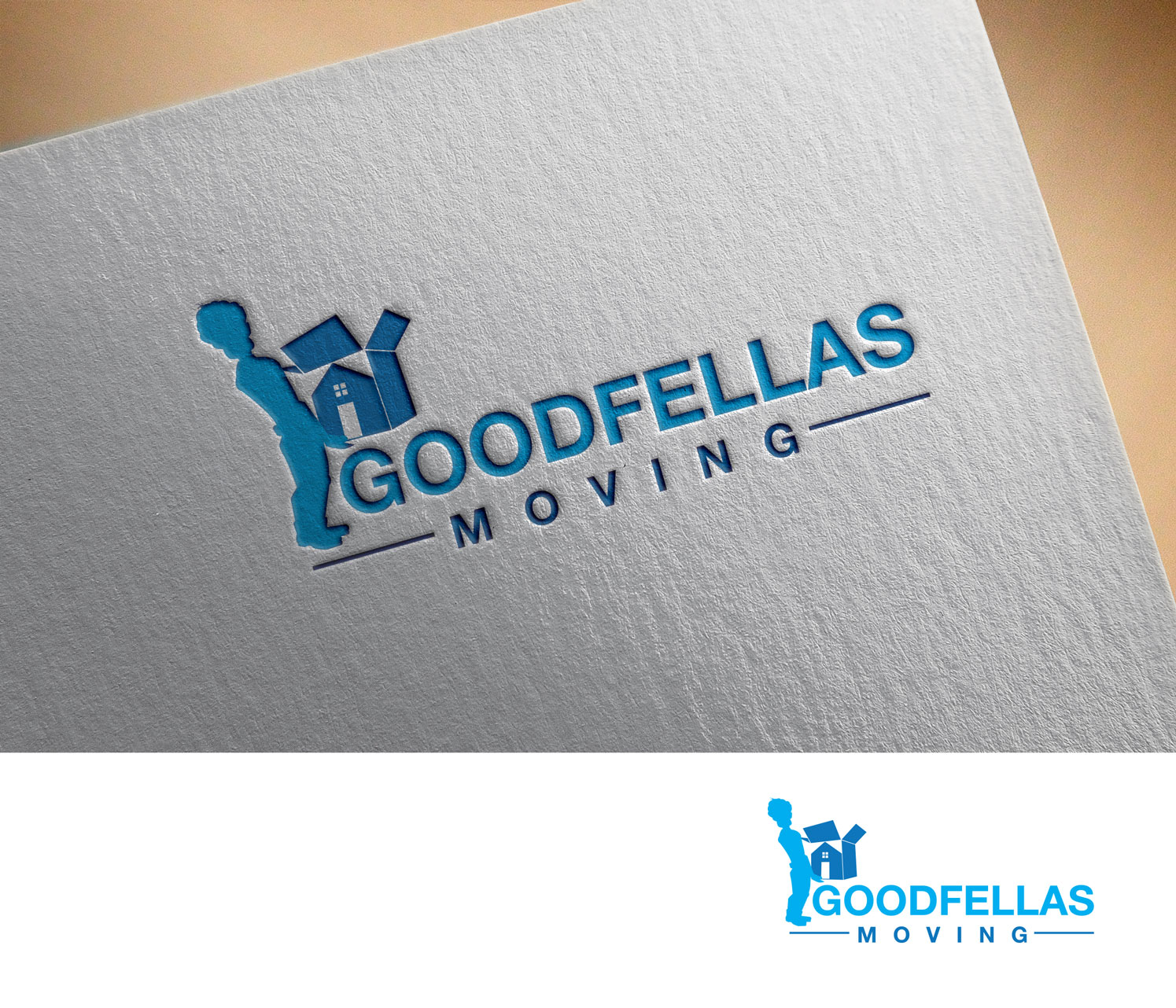 161 Personable Colorful Moving Company Logo Designs for Goodfellas ...
