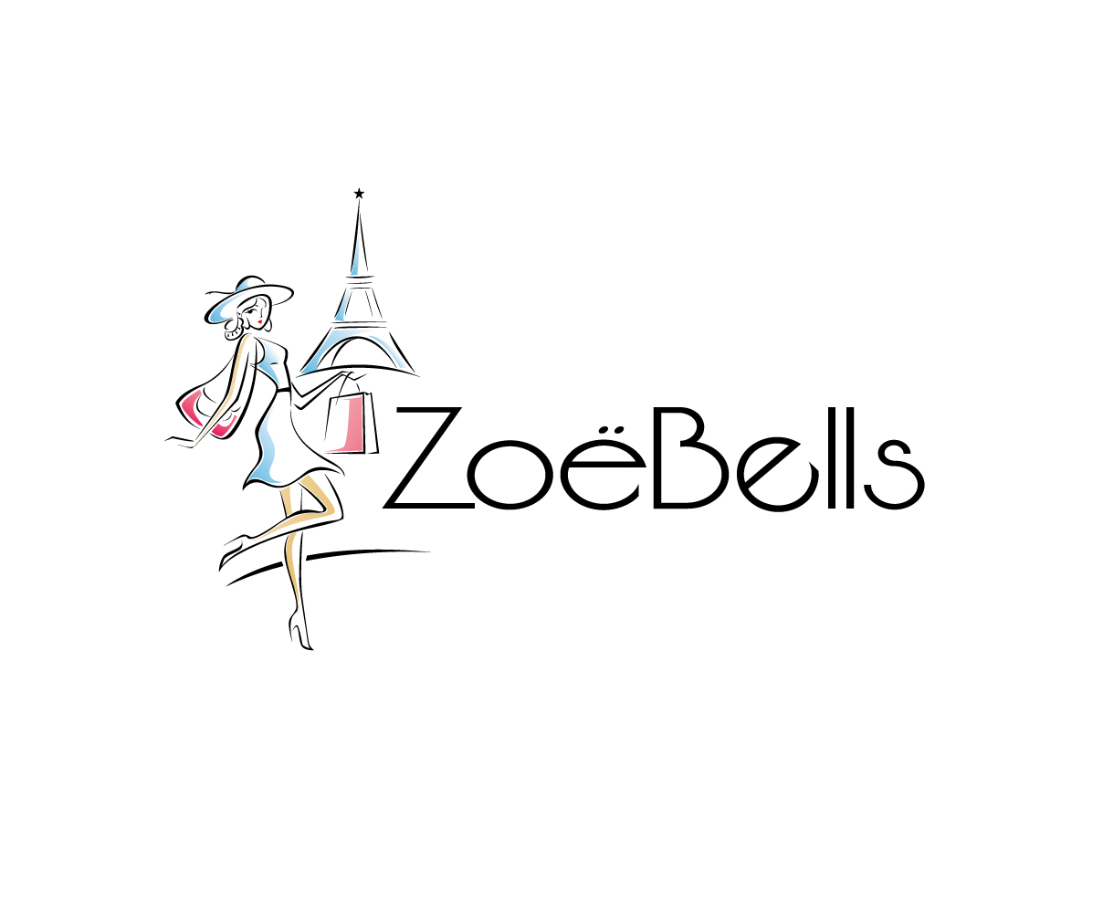 Elegant Playful Boutique Logo Design For ZoeBells 2 Dots Over E By elegant-playful-boutique-logo-design-for-zoebells-2-dots-over-e-by