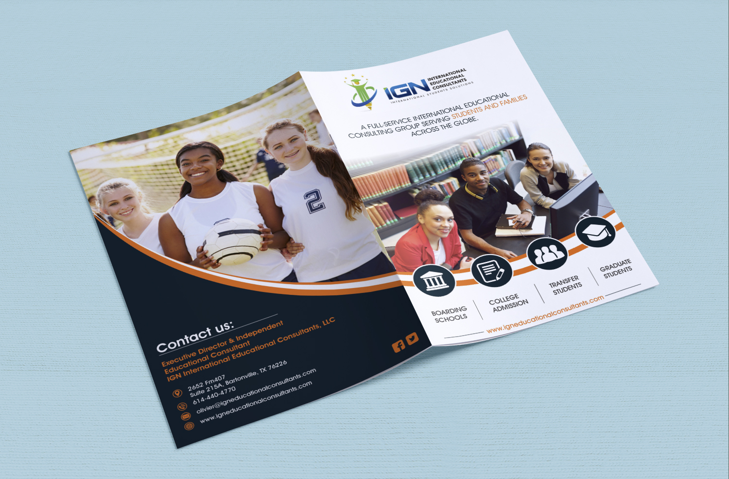 Elegant, Professional, Education Brochure Design for a Company by ESolz ...