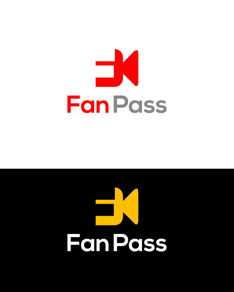Bold, Modern, Entertainment Industry Logo Design for Fan Pass by Red ...
