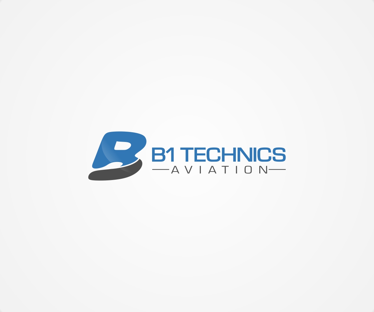 Modern, Professional, Aviation Logo Design for B1 TECHNICS AVIATION and ...