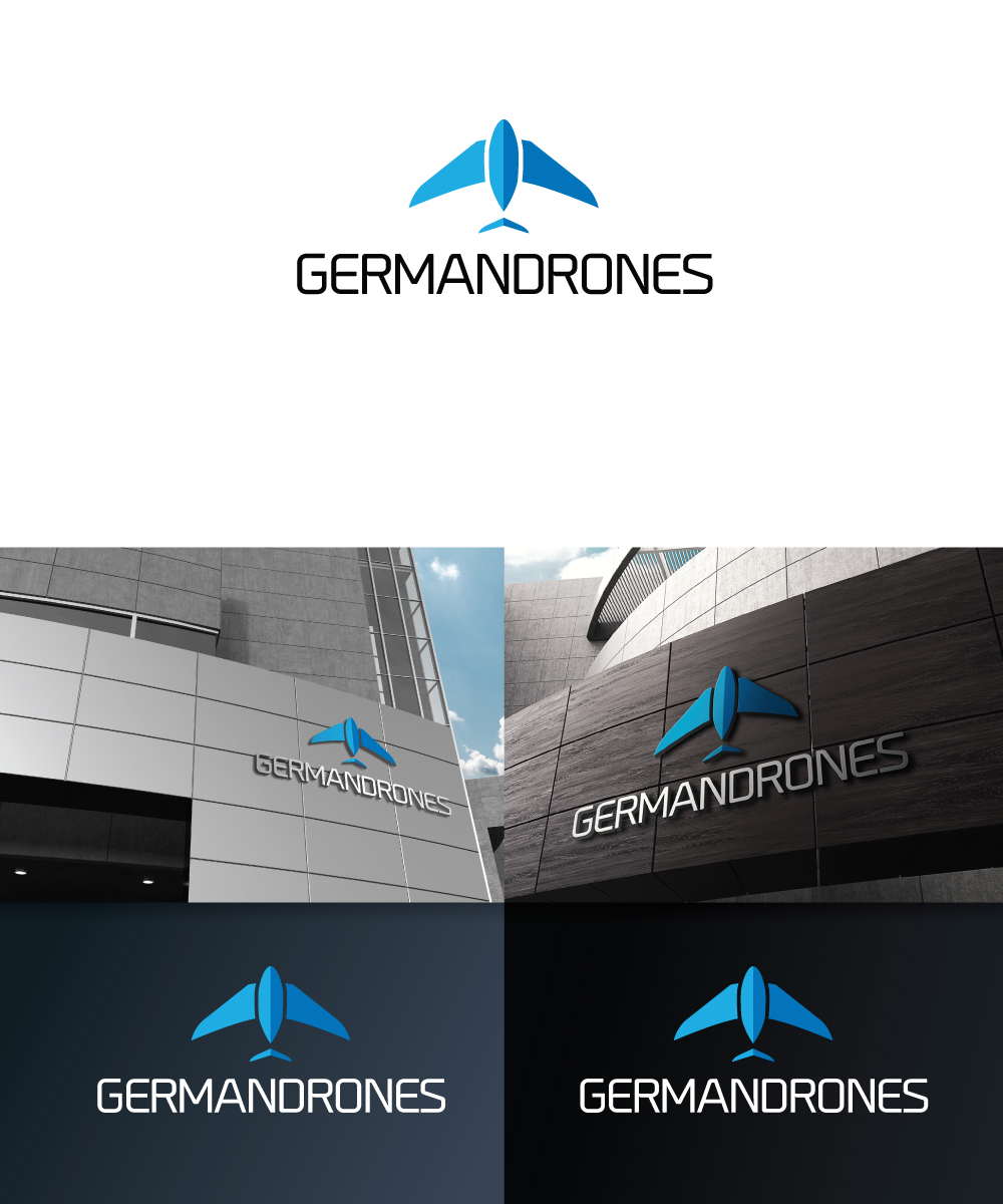 Professional, Modern, It Company Logo Design for germandrones by Sergio ...