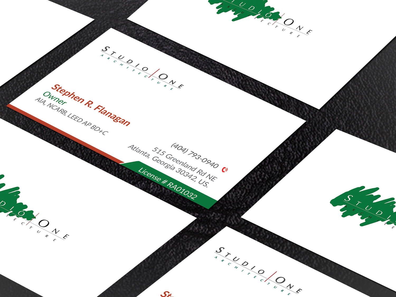 Elegant, Serious, Architect Business Card Design for Studio One ...