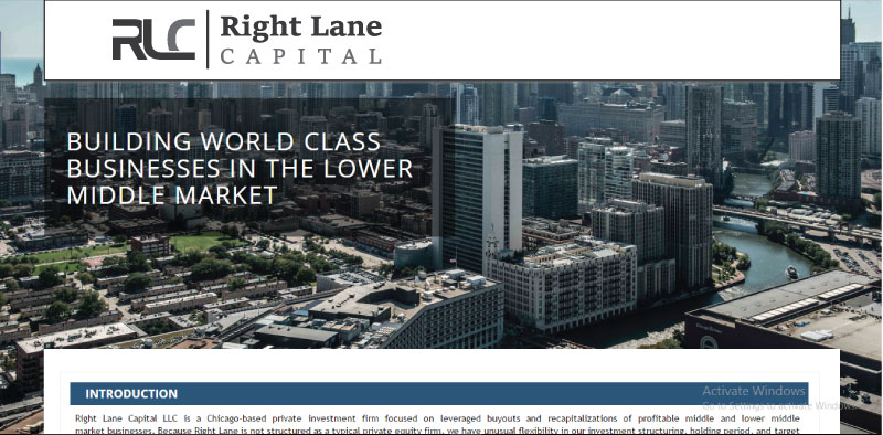 Serious, Professional, Investment Logo Design for Right Lane Capital by ...