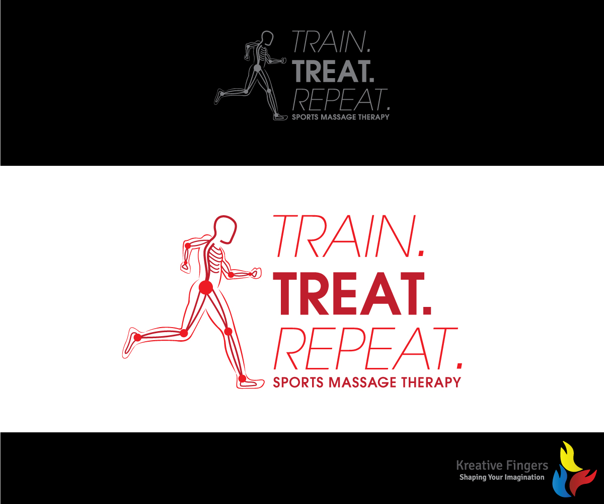 Upmarket, Bold, Physical Therapy Logo Design for Train.Treat.Repeat ...
